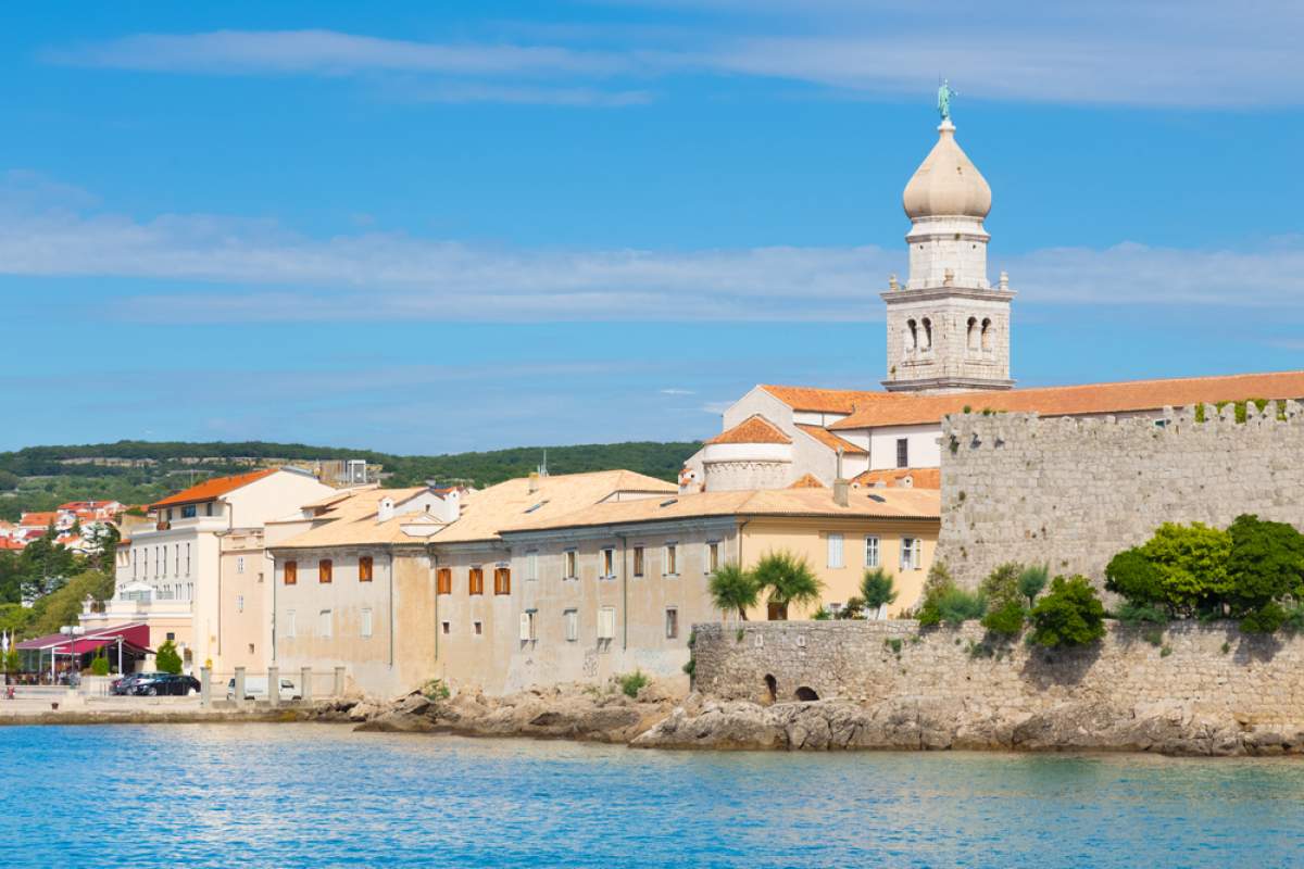 Grad Krk na otoku Krku